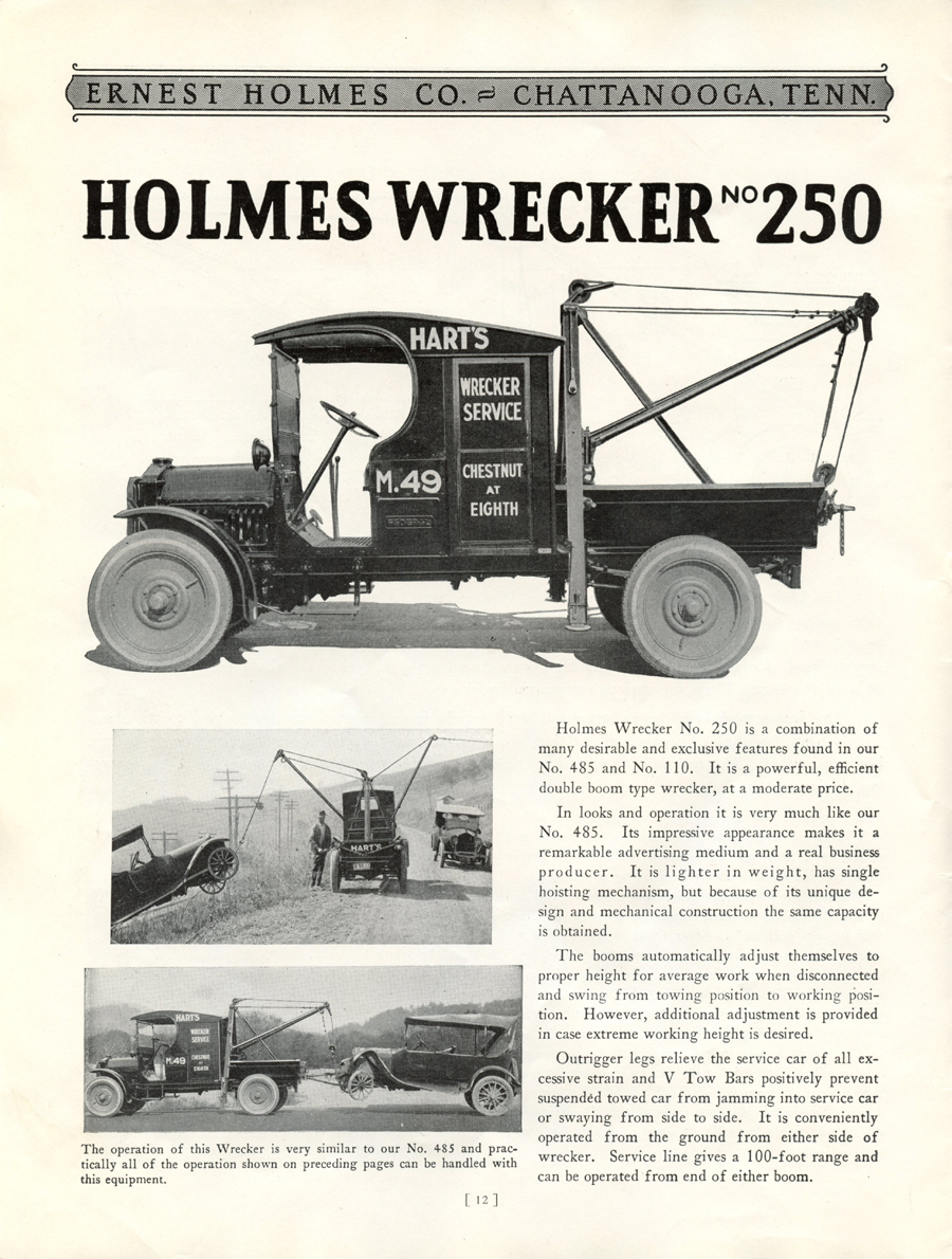 HOLMESWRECKERS.COM – The History of Holmes Wreckers