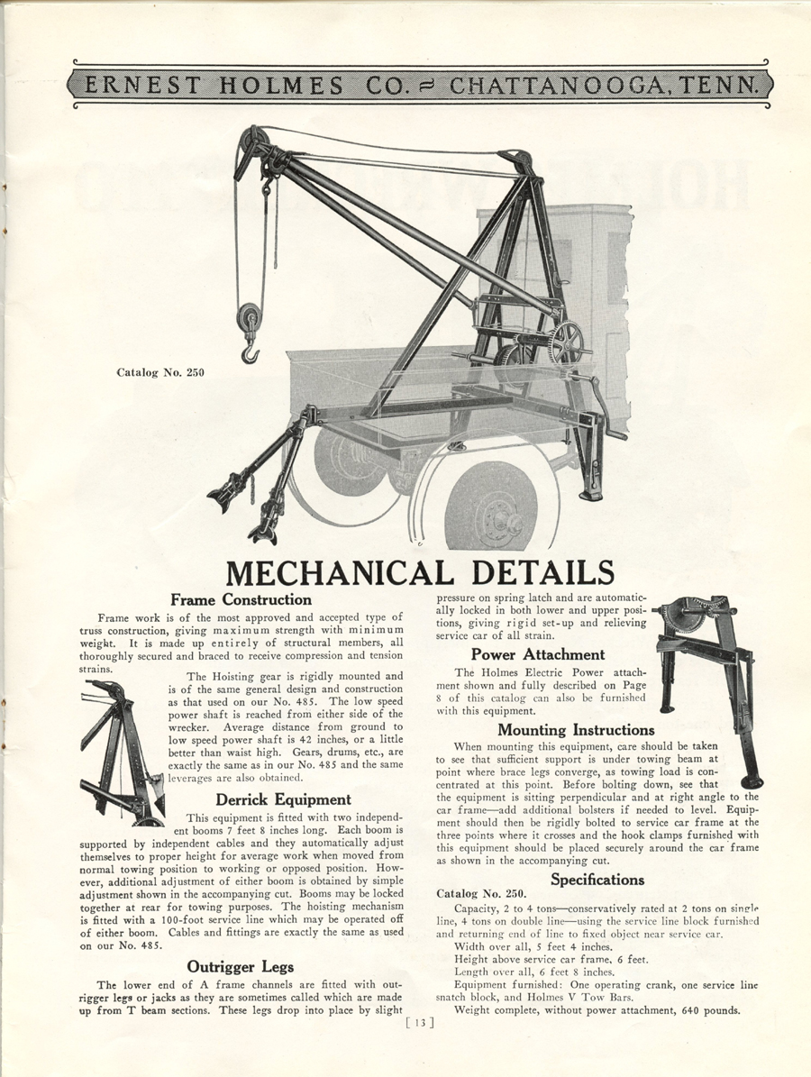 HOLMESWRECKERS.COM – The History of Holmes Wreckers