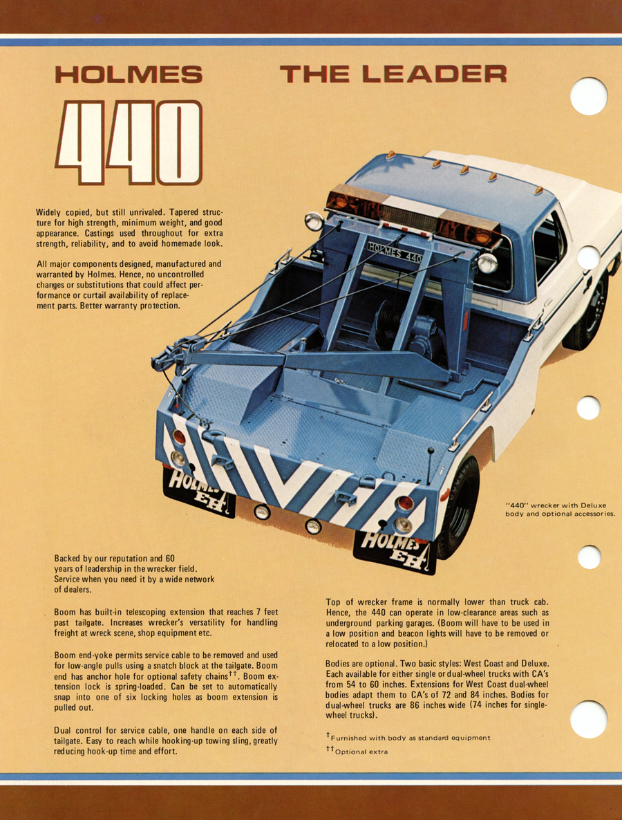 HOLMESWRECKERS.COM – The History of Holmes Wreckers