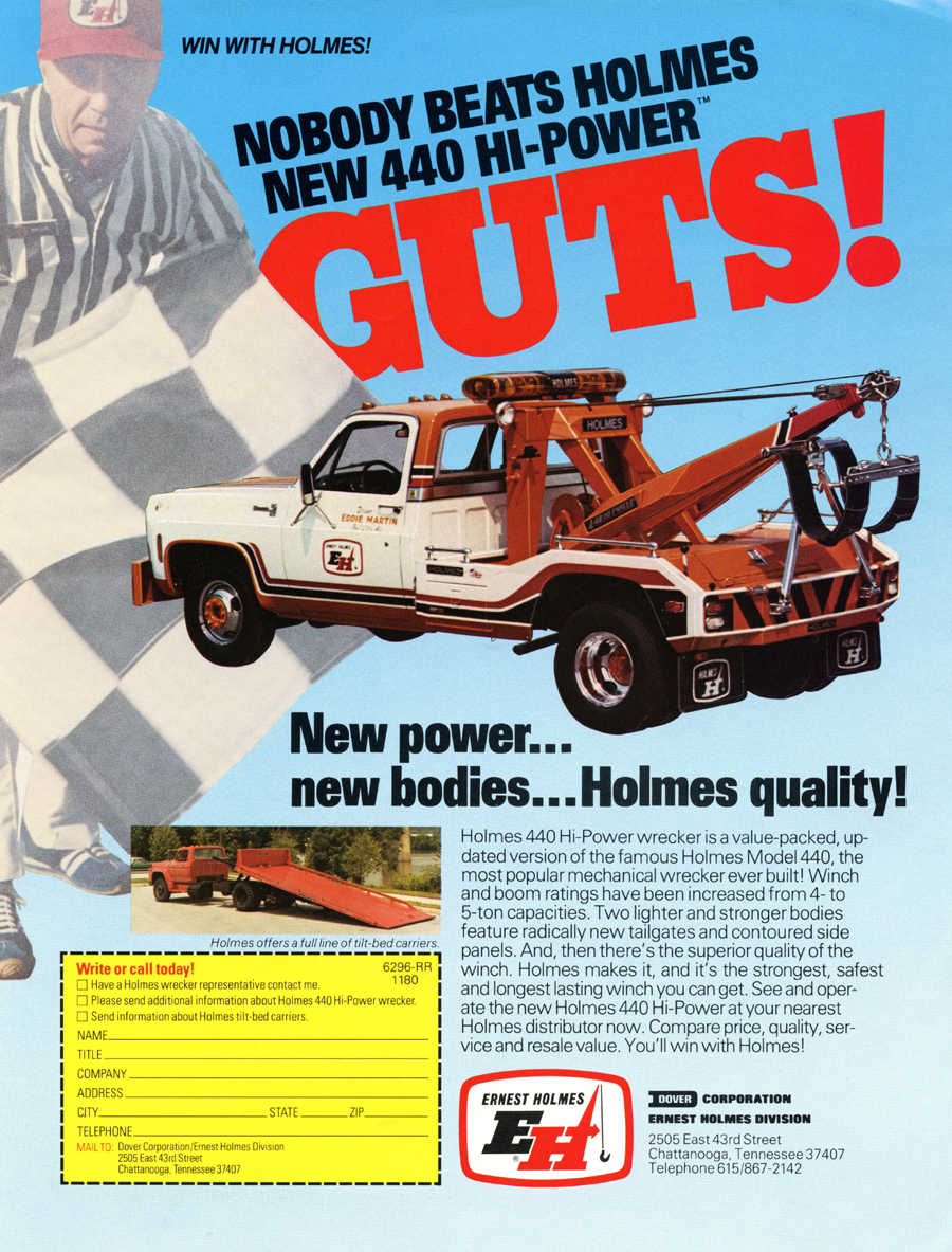 HOLMESWRECKERS.COM – The History of Holmes Wreckers